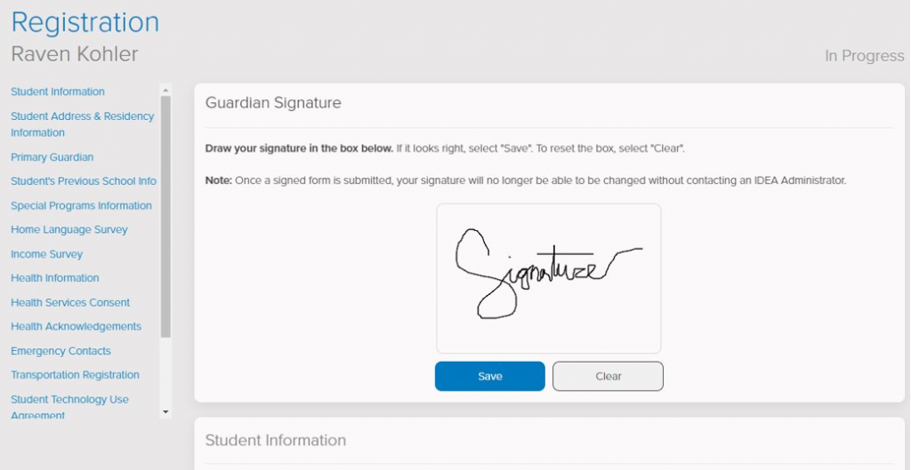 Registration - IDEA Public Schools