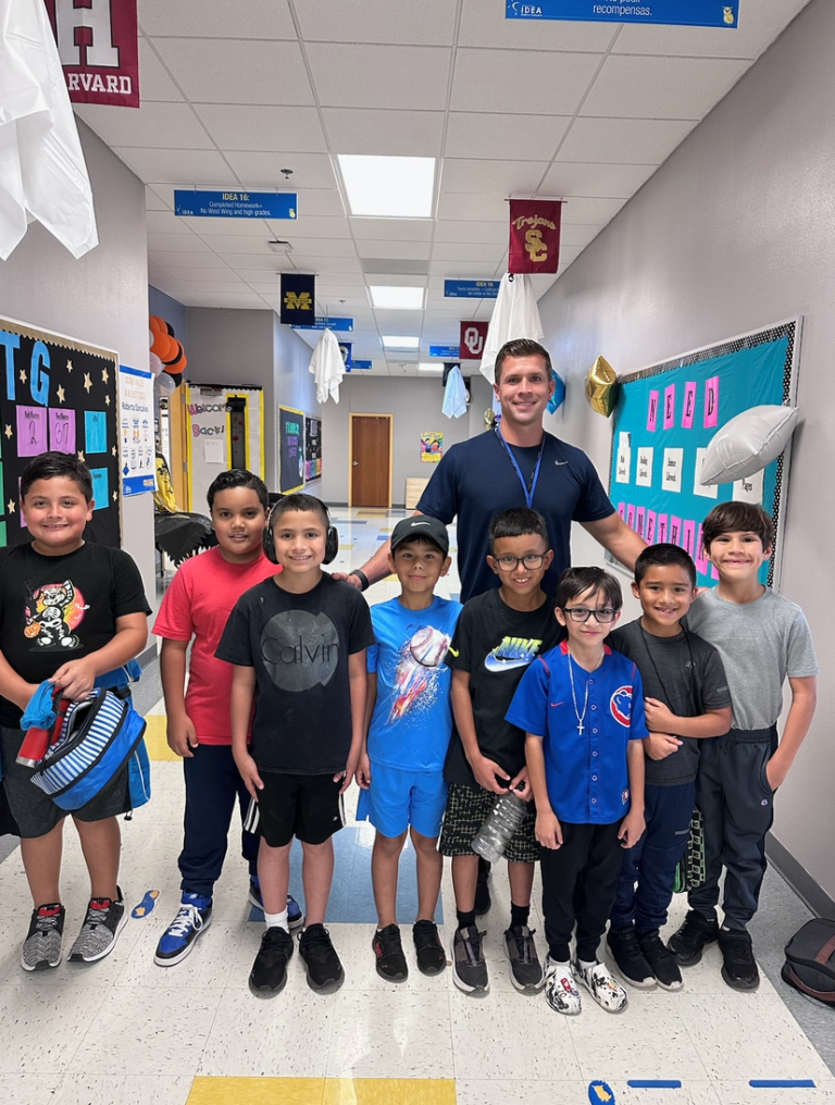 Personal destacado: el impacto de Mark Frank en la educación física - IDEA Public Schools