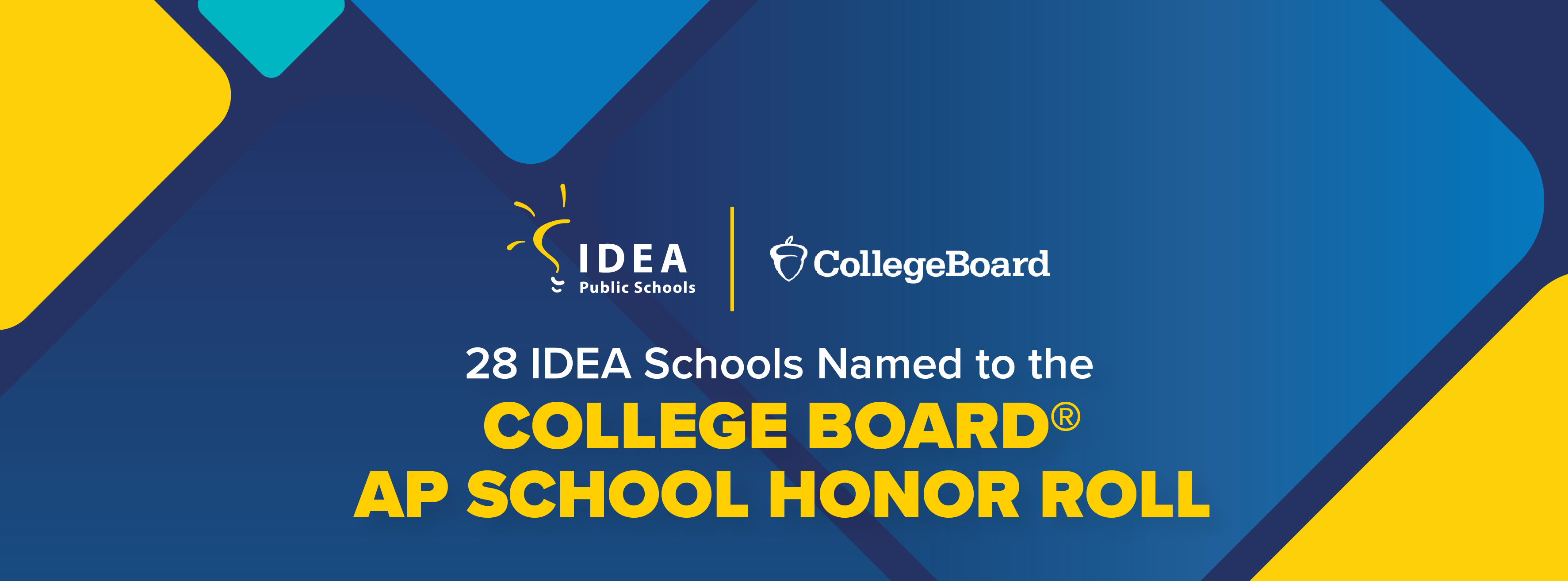 28 IDEA Schools Named to AP School Honor Roll - IDEA Public Schools
