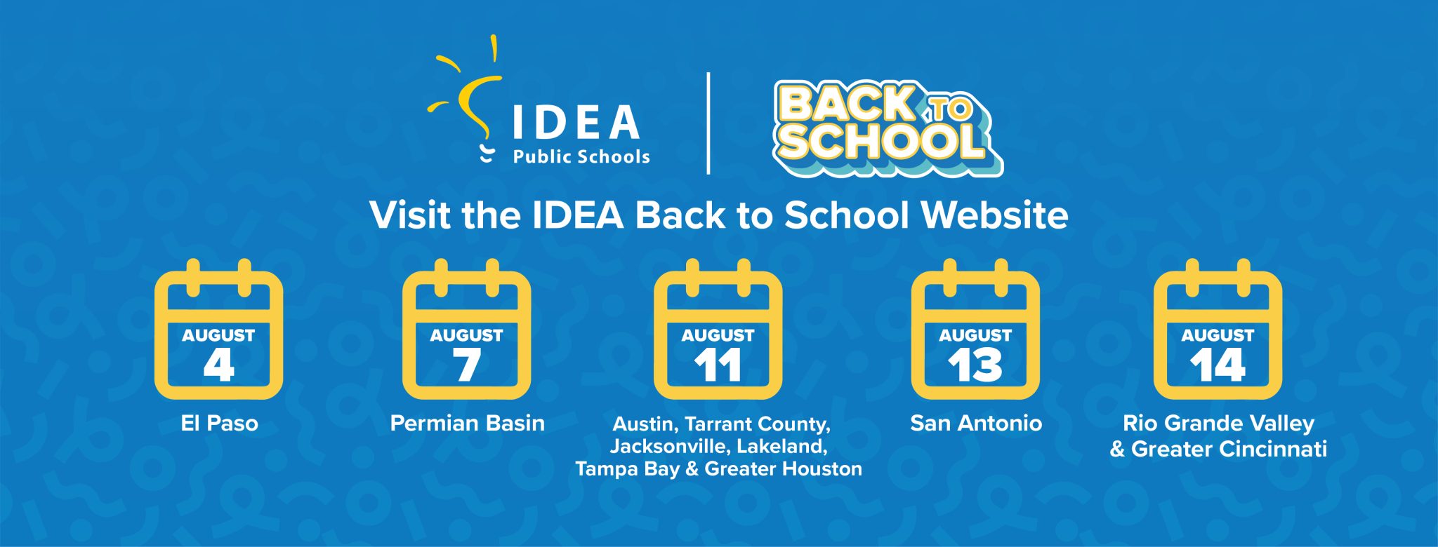 Preparemos a su estudiante para el año escolar 2025-2026 - IDEA Public ...